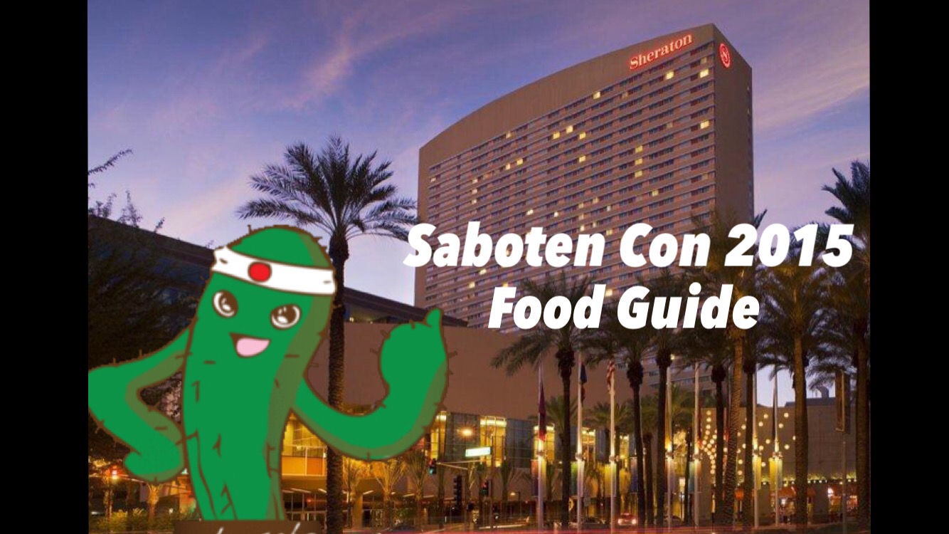 Where To Eat At Saboten Con – Legion of Sand