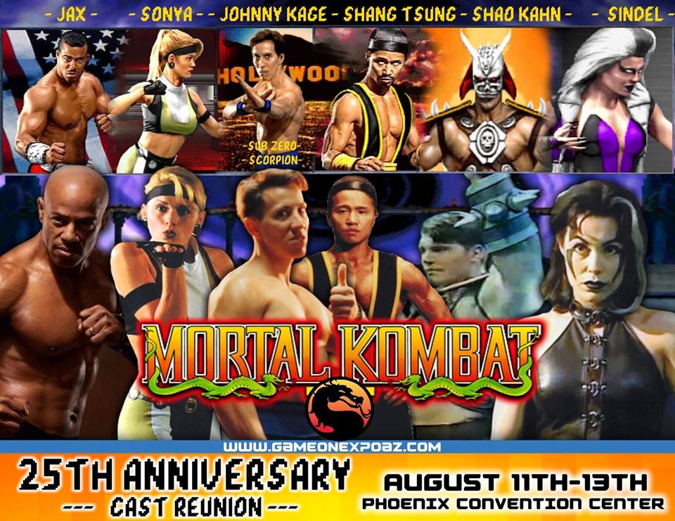 Game On Expo Celebrates 25 Years of Mortal Kombat! Toasty! – Legion of Sand