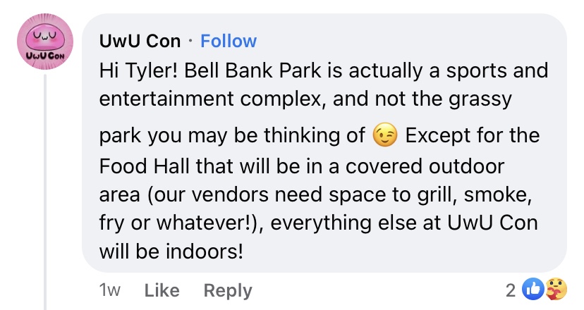 The Food of UwU Con – Legion of Sand