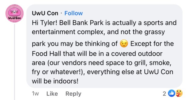 The Food of UwU Con – Legion of Sand