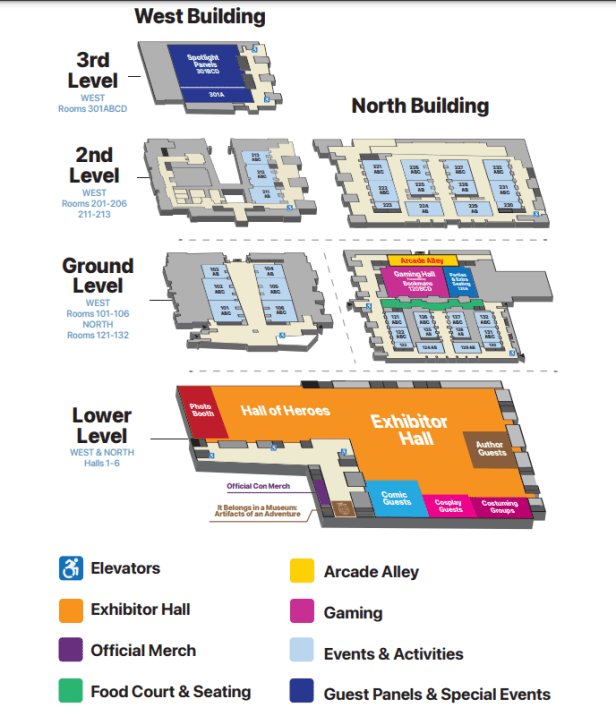 Phoenix Fan Fusion 2024 Event Map and Schedule – Legion of Sand