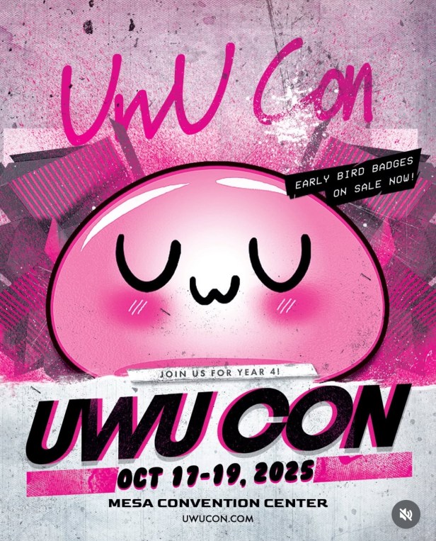 New Location Announced For UwU Con 2025; Badges On Sale – Legion of Sand
