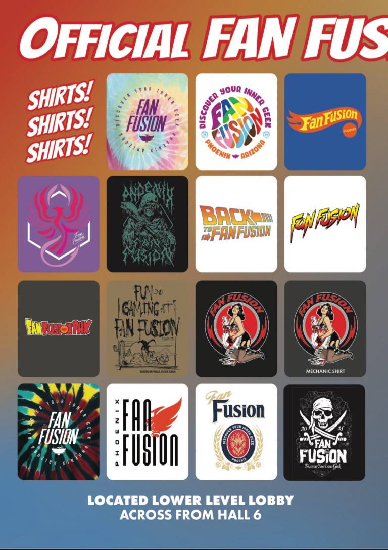First Look At Exclusive Phoenix Fan Fusion 2025 Merchandise – Legion of ...